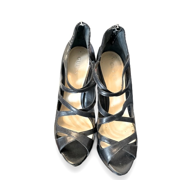 Guess | Shoes | Guess Womens Stiletto Black High Heels Sz | Poshmark